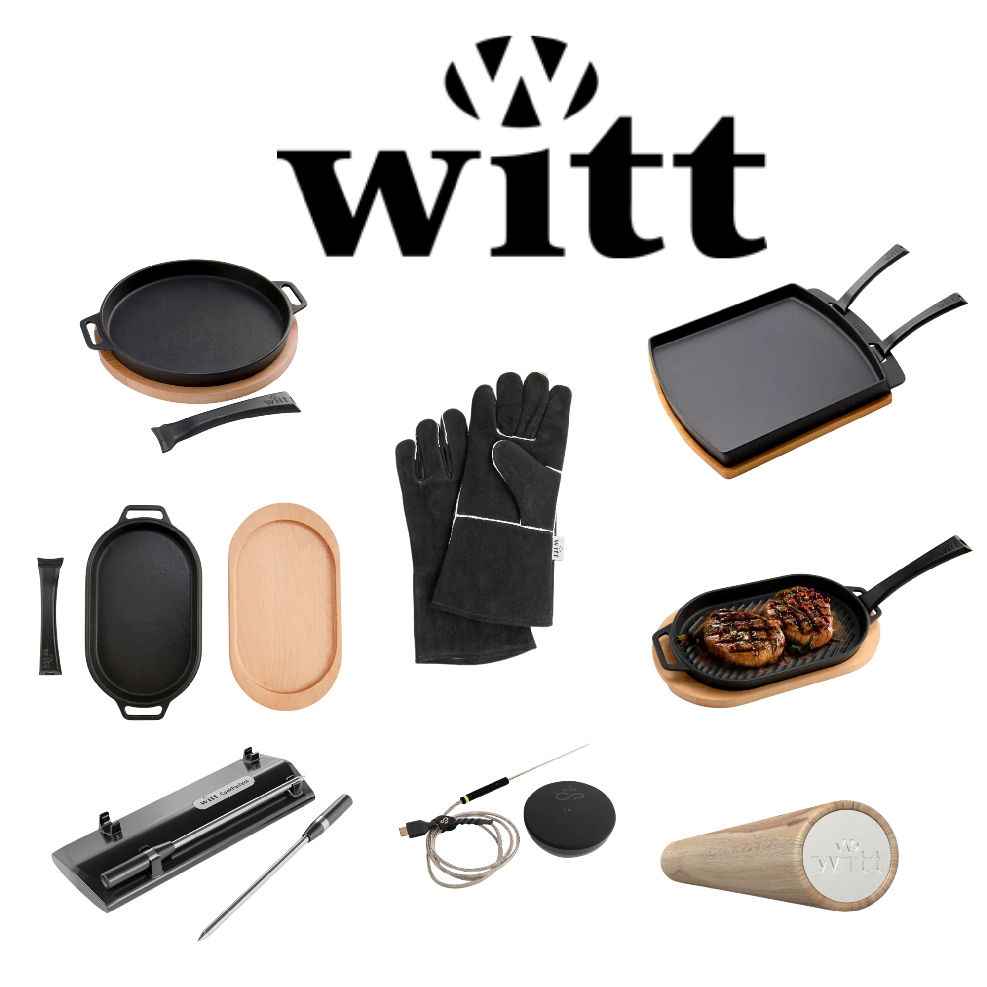 WITT Cast Iron & Smart Cooking Collection – Patio Chef
